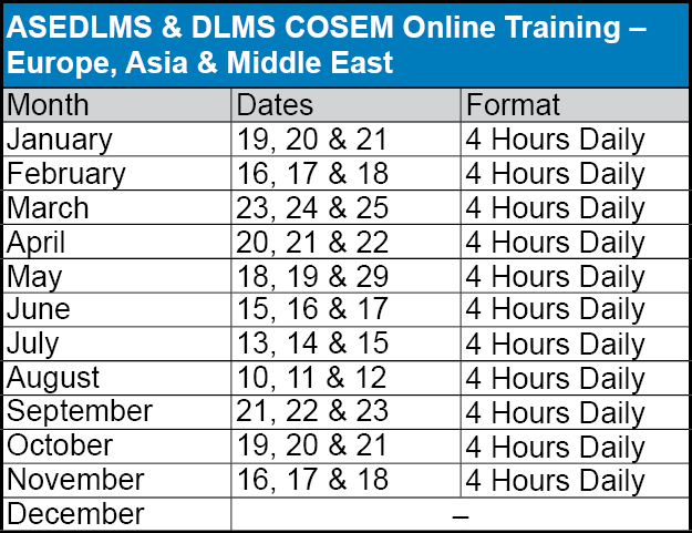 ASEDLMS Test Set & DLMS COSEM Protocol Training | Onsite & Online